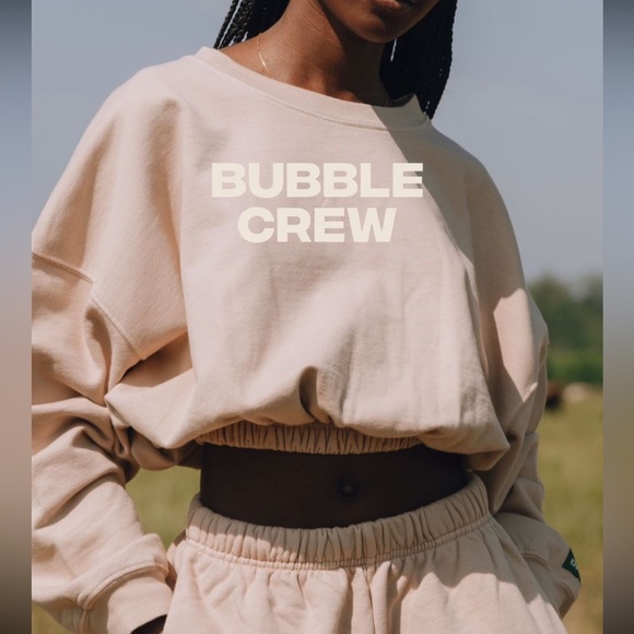 Daily Drills | Tops | Daily Drills Bubble Crew In Cafe | Poshmark